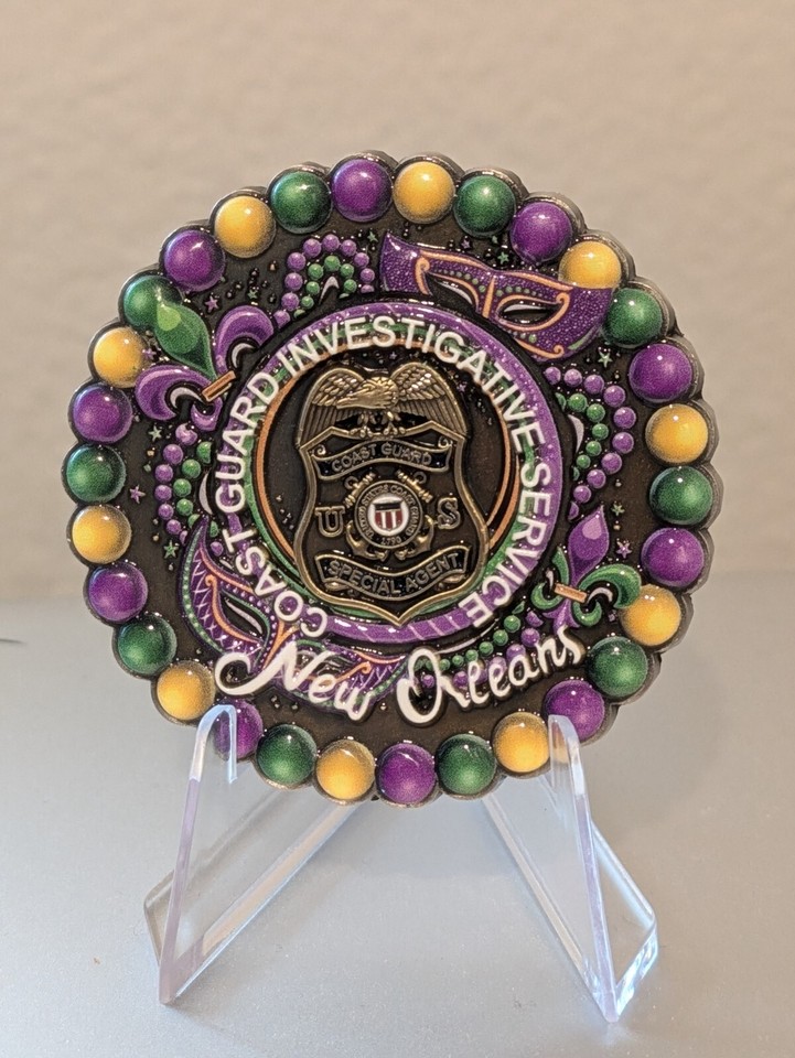 Coast Guard Investigative Service New Orleans Challenge Coin | eBay
