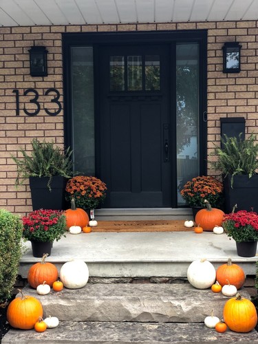 12 inch Modern House Address Numbers Letters, color choices | eBay