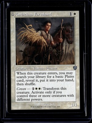 Ambitious Farmhand - 448 - INR - NM - MTG Magic the Gathering | eBay
