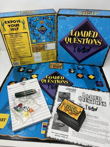 Loaded Questions ~ 10th Anniversary Board Game 2003 Edition ~ COMPLETE ...