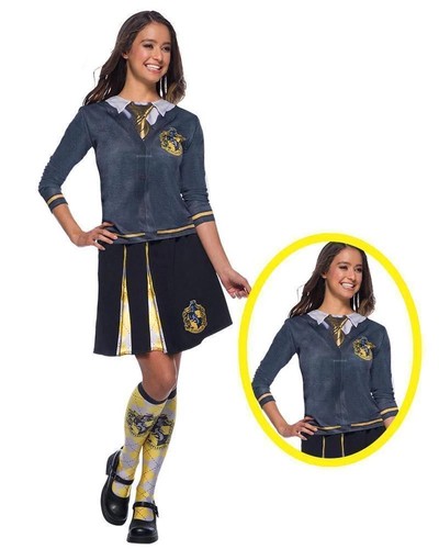 Hufflepuff Costume Adult Top - Small - Rubies 883028313242| eBay