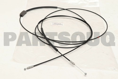 6460706130 Genuine Toyota CABLE SUB-ASSY, LUGGAGE DOOR LOCK CONTROL ...