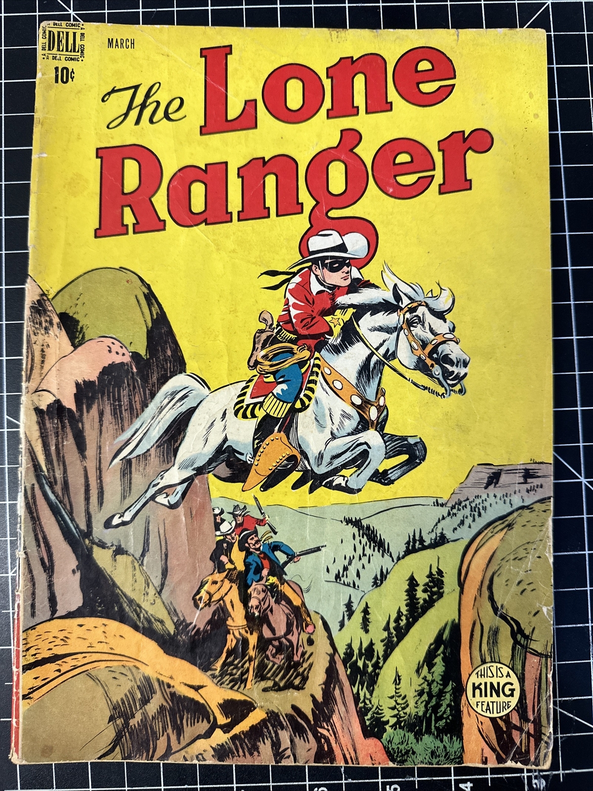 The Lone Ranger Vol 1 #9 Golden Age 1949 Indian Chief Back Cover Blg | eBay