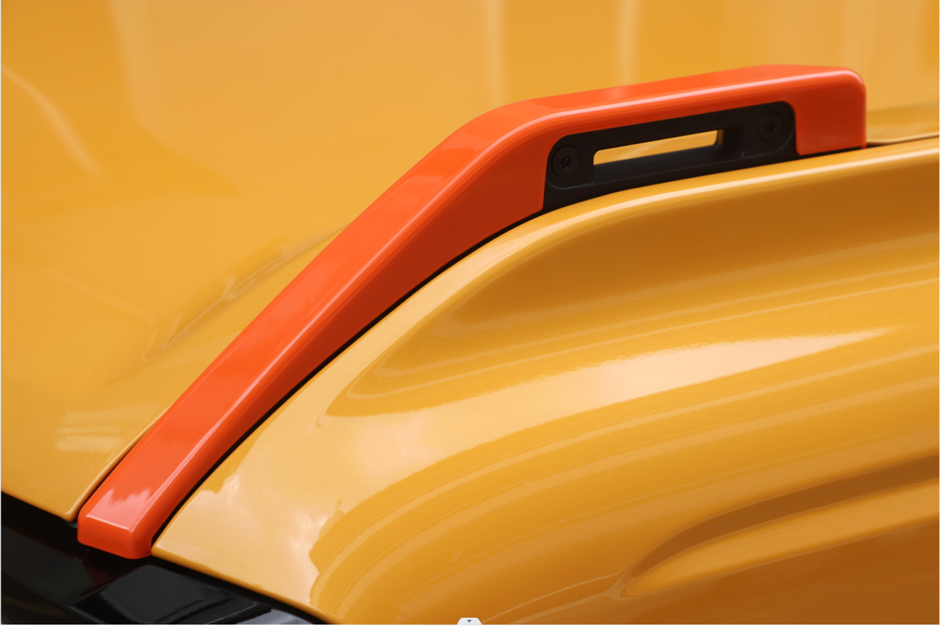 Engine Hood Hinge Expansion Trim Cover For Ford Bronco 2021+ Orange ...