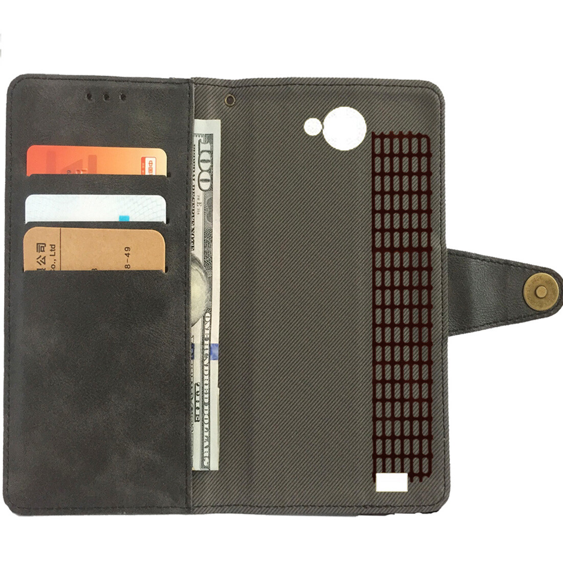 Phone Premium Retro Real Leather Case Book Wallet Cover for Unimax Umx ...