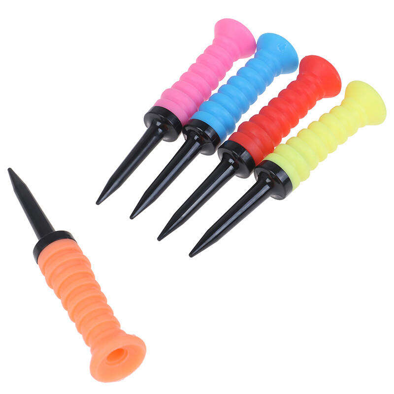 1PC Golf Elastic Tee soft rubber elastic ball nail limit resistance ...