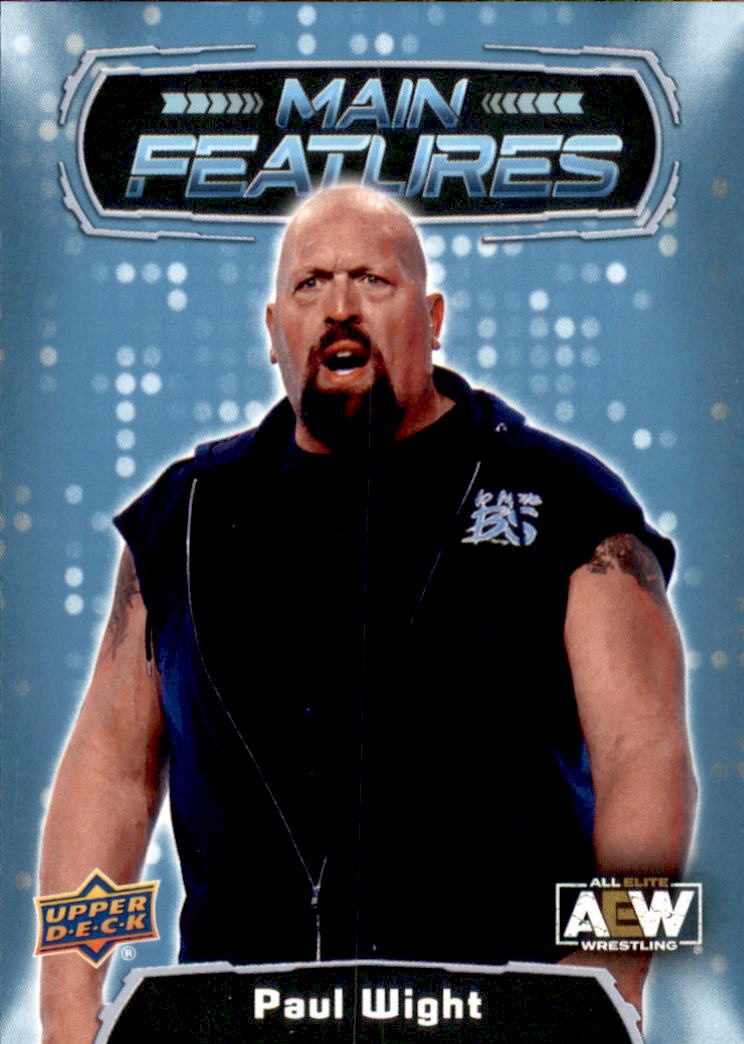 2022 Upper Deck AEW Main Features #MF27 Paul Wight Card | eBay