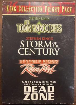 Stephen King Collection Fright Pack DVD 4-Pack (DVD, 2003, 5-Disc Set ...