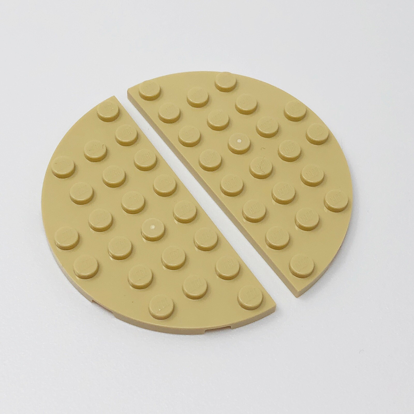 22888 LEGO Parts Plate Round Corner 4x8 Double TAN (2) | eBay