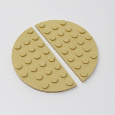 22888 LEGO Parts Plate Round Corner 4x8 Double TAN (2) | eBay
