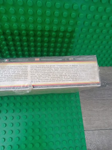 Vintage 1987 Monogram U.S.S. Ramsey Guided Missile Destroyer Model Ship ...