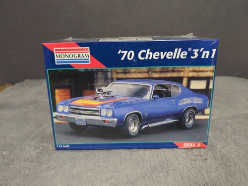 Revell Monogram’70 Chevelle 3'n 1 Heavy Chevy 1:24 Factory Sealed #85 ...