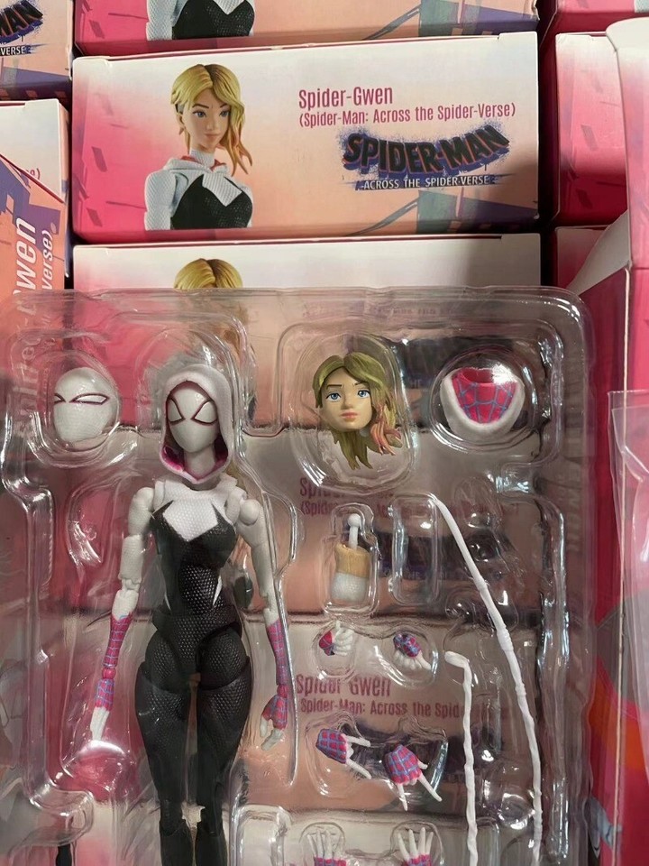 SHF Gwen Stacy Spider-Man: Across The Spider-Verse Spider-Gwen 6in ...