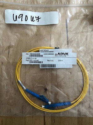 ADVA Optical Networking Cable 0051002467 J/SM/LC/0150 Jumper Single ...
