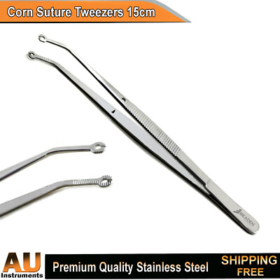Surgical Corn Suture Tweezer Plier Suture Forceps Dressing Dessecting ...