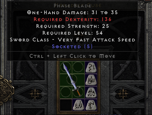 Diablo 2- Make Your Own Grief Phase Blade! Base Nepal | Ubuy