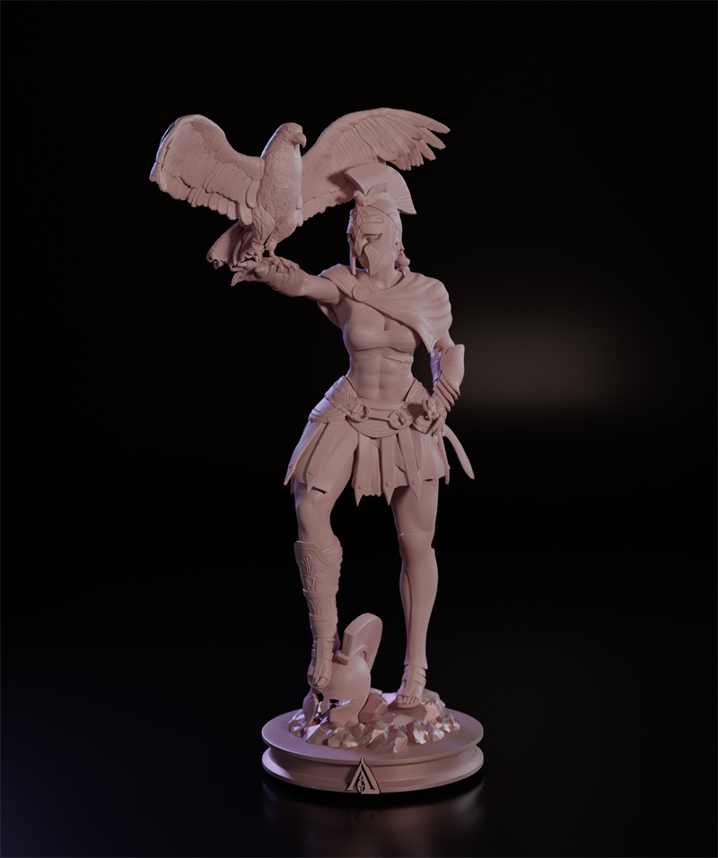 Kassandra 3D Printing Unpainted Figure Model GK Blank Kit New Hot Toy ...