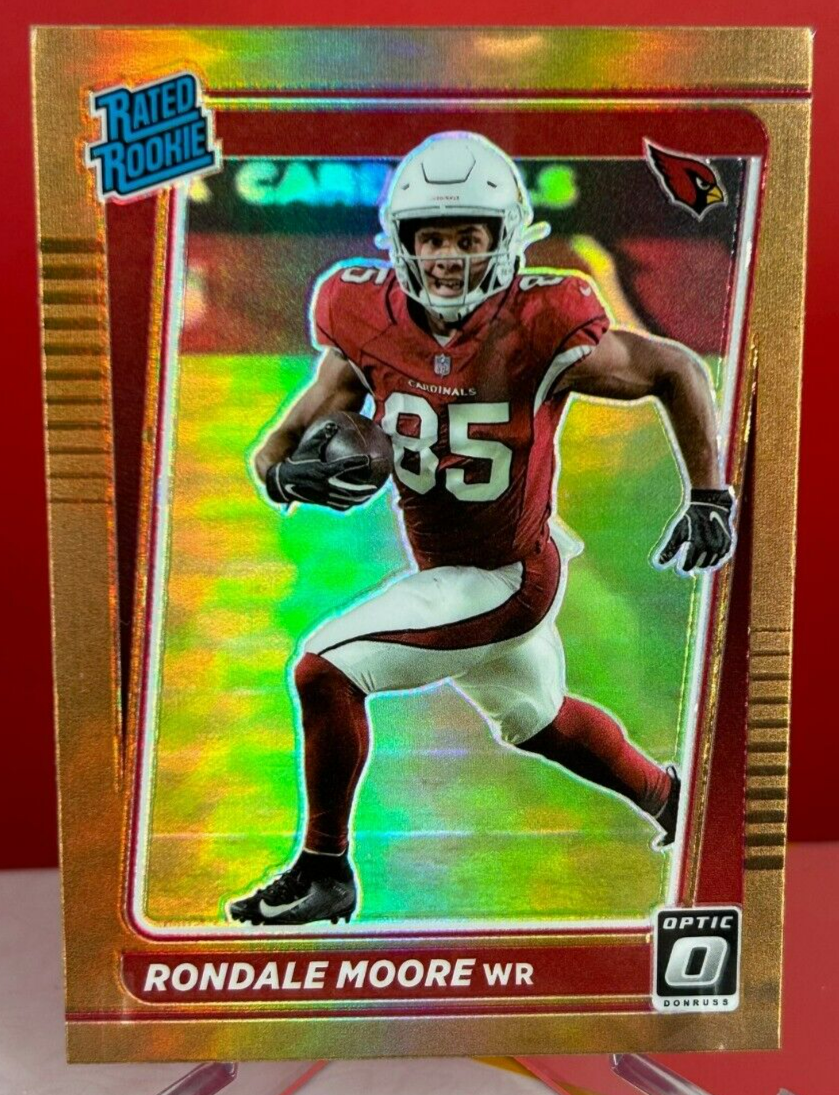 2021 Panini Donruss Optic Rondale Moore Rated Rookie Bronze Prizm #217 ...