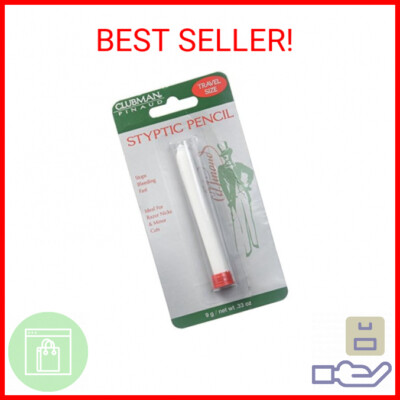 Clubman Pinaud Styptic Pencil Travel Size, Treat and Seal Shaving Cuts ...