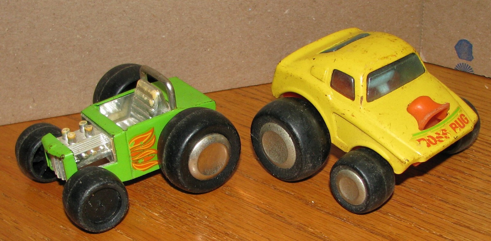 Vintage 1970's Buddy L Boss Bug Superbug Yellow Dune Buggy Green Hot ...