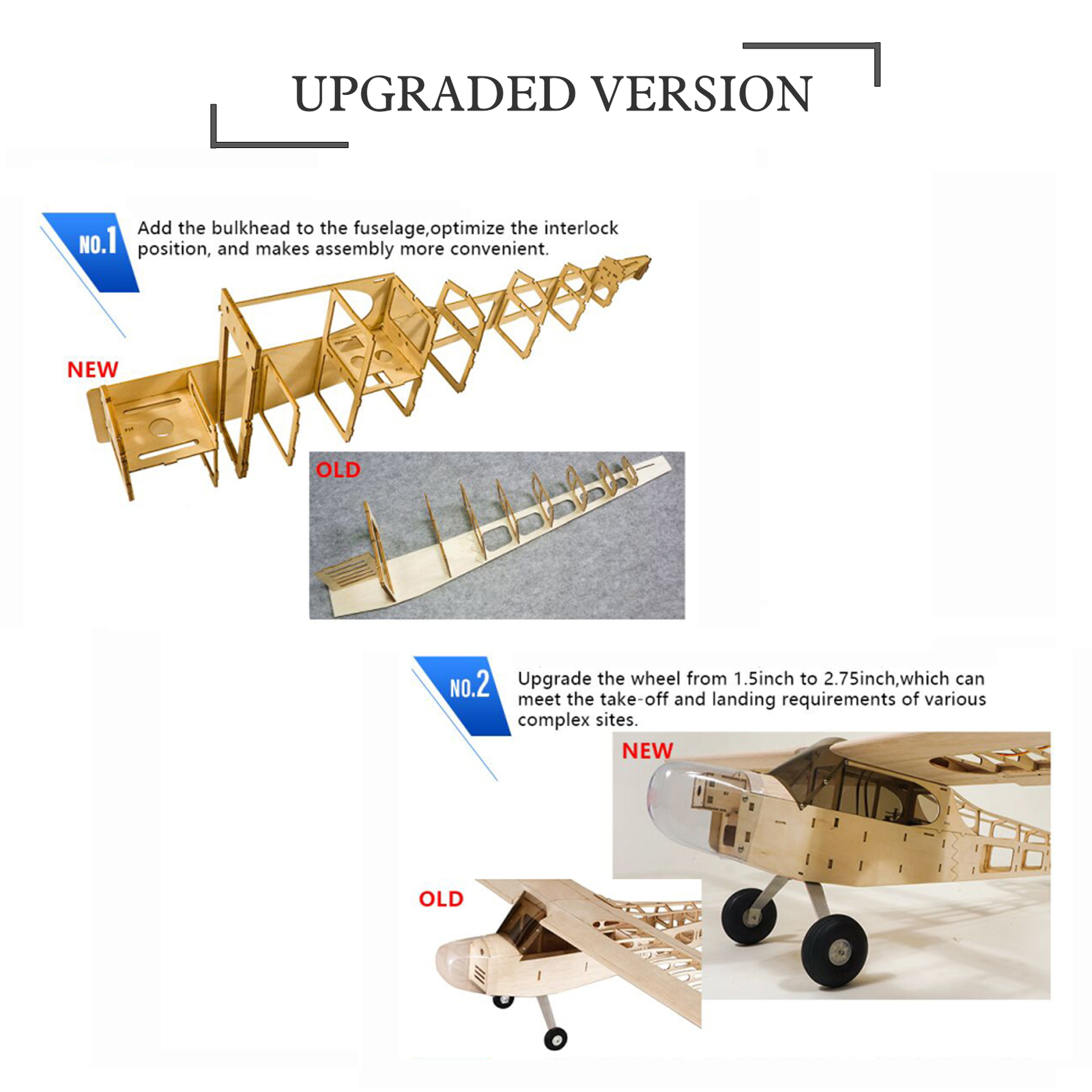 Dancing Wings Hobby S0801 Balsa Wood RC Airplane Aircraft DIY Flying ...