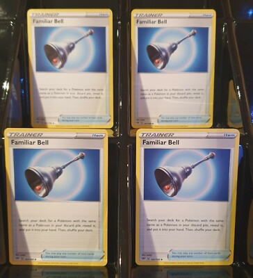 Familiar Bell 161/189 Playset (4 Cards) Pokemon Darkness Ablaze | eBay