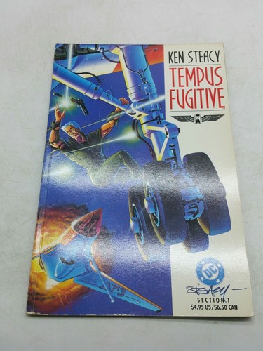 DC Comic Tempus Fugitive Book one Of Four Signed P3g91 | eBay