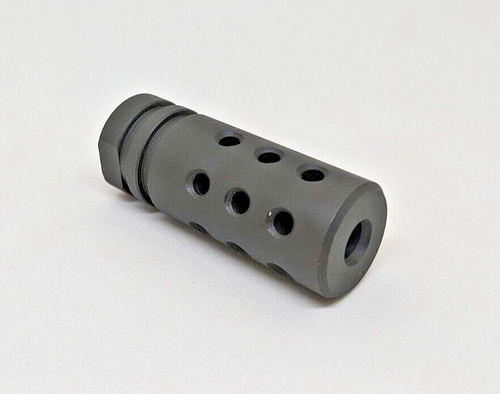 .243 Winchester 5/8-24 2.250 Inch Muzzle Brake Compensator W Crush ...