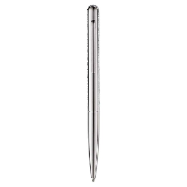 Swarovski Crystal Shimmer BallPoint Pen Silver Tone Chromed Plated ...