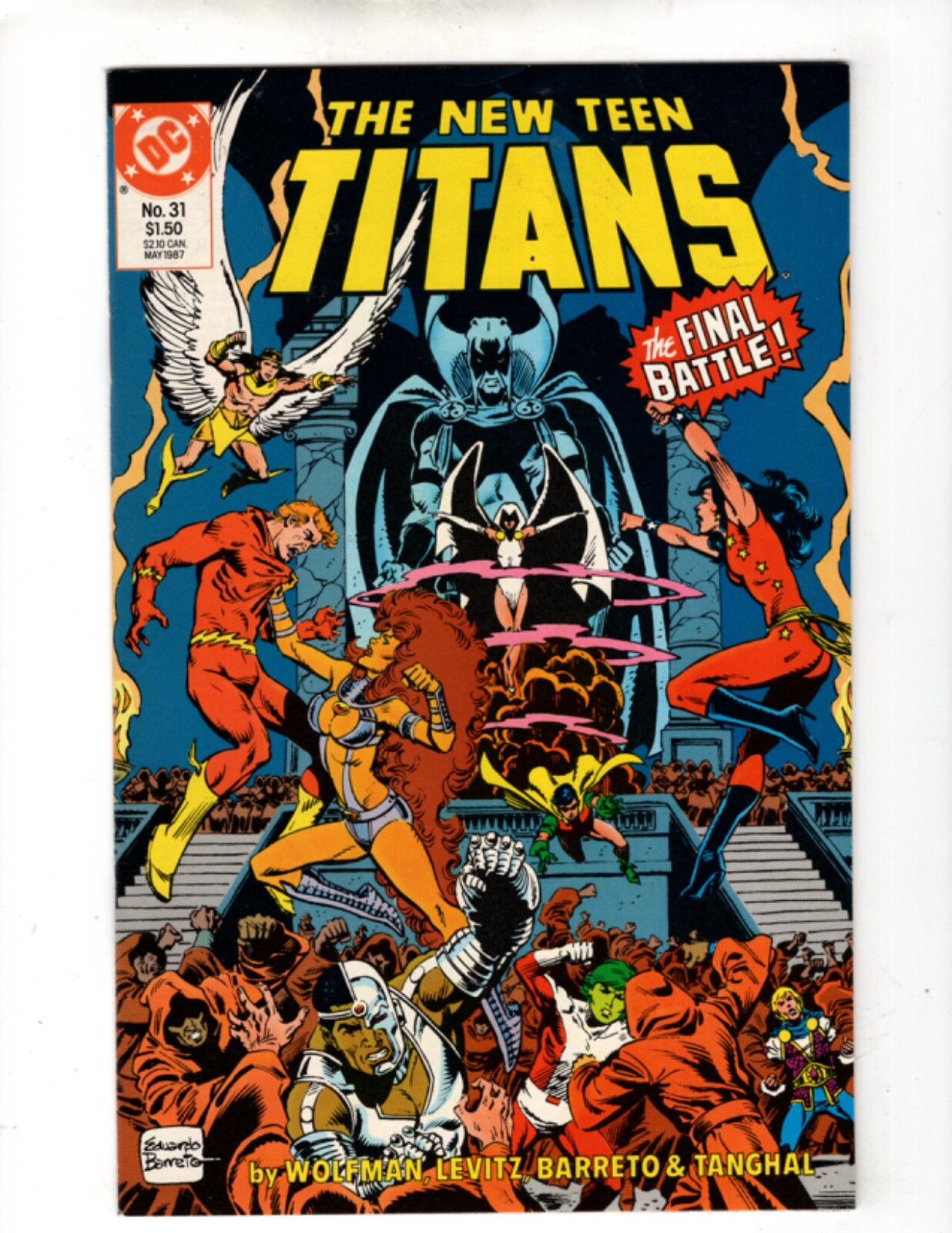 DC Comics The New Teen Titans Volume 2 Book #31 VF+ | eBay