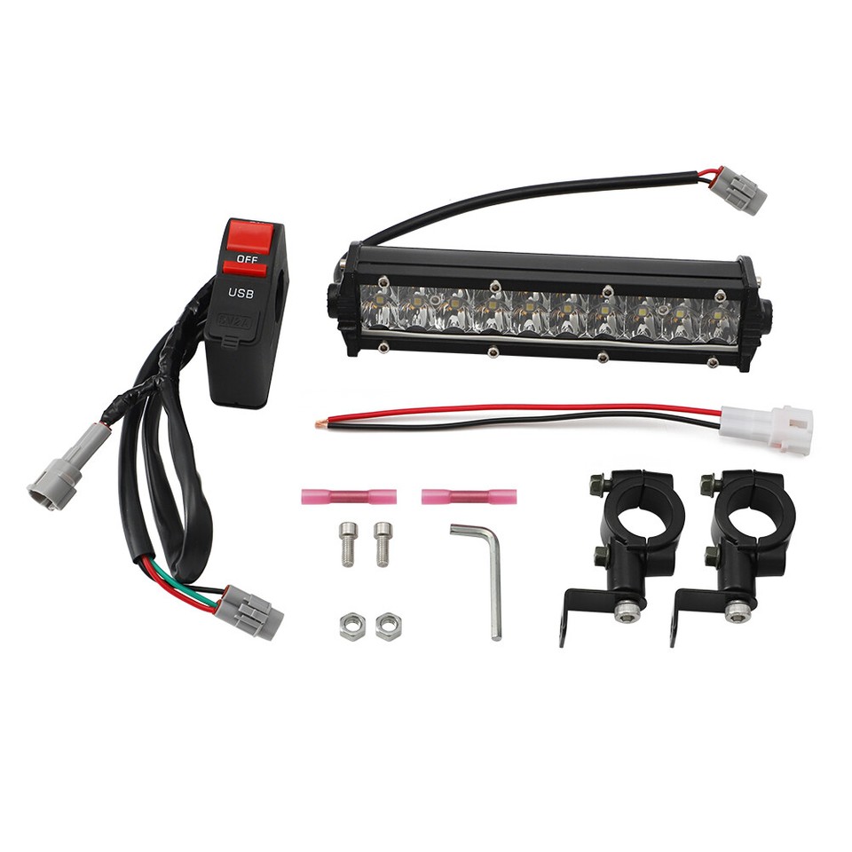 LED Headlight Bar Kit For Kawasaki KFX 50 KFX 90 2003-2021 Brute Force ...