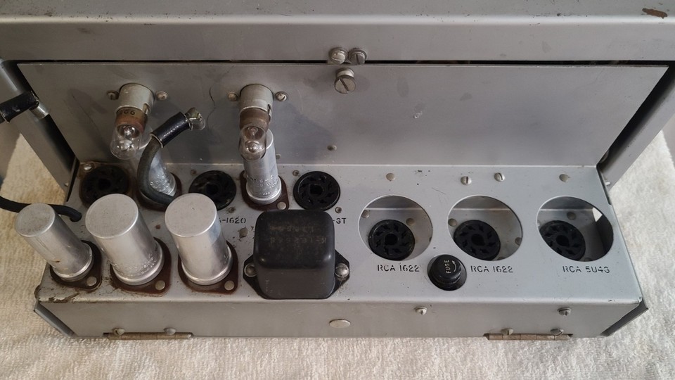 RCA MI-9257-D 9257 Microphone Mic Tube 6L6 Commercial Preamp 1930s ...