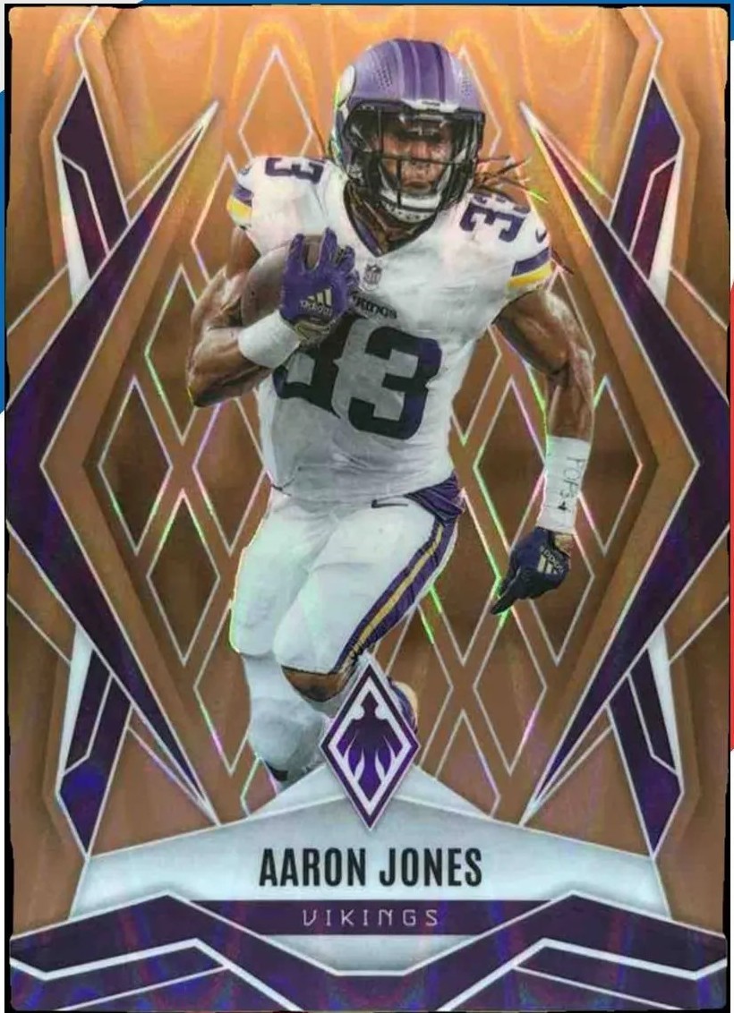 2025 Panini Phoenix - Aaron Jones #85 Bronze Seismic /15 for sale ...