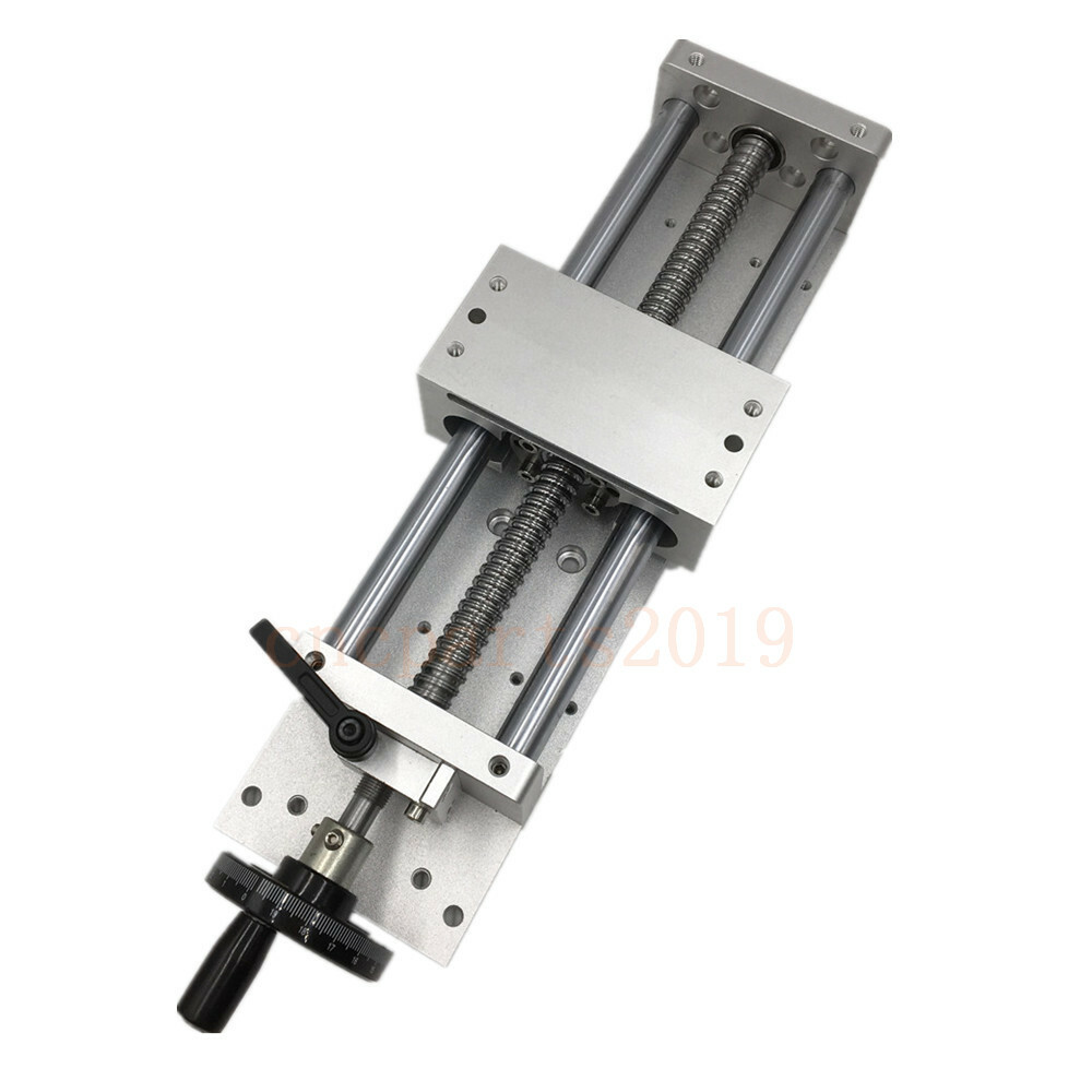 CNC Sliding Table XYZ Axis Cross Slide Linear Guide Stage SFU1605 ...