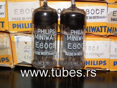 VALVO GERMANY E80CF 7643 for McIntosh MR-67 65B 71 Platinum matched ...
