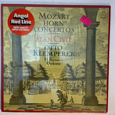 Mozart, Alan Civil, Otto Klemperer ‎– Horn Concertos Vinyl, LP Angel ...