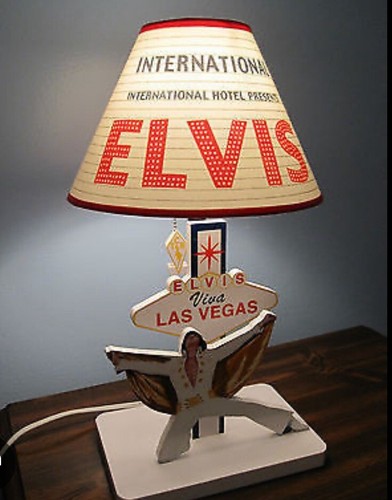 Elvis Viva Las Vegas Table Lamp | eBay