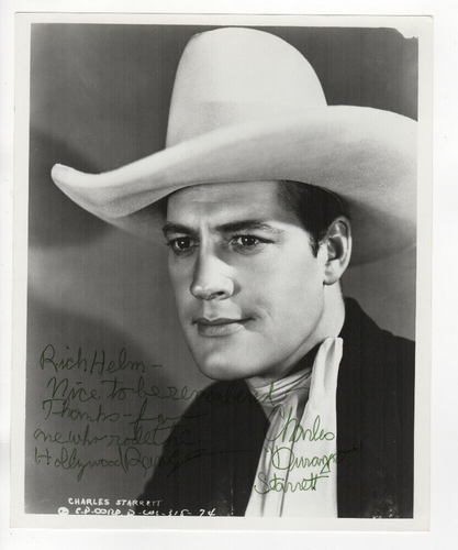 Charles Starrett signed inscribed 8x10" photo star "Durango Kid" | eBay