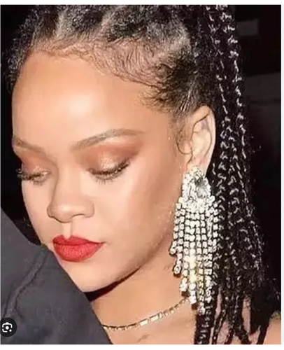 Fabulous Rhinestone Tassel Earrings, Silver Rhinestones, Rhinestone ...