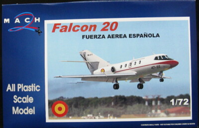 Mach 2 Models 1/72 DASSAULT FALCON 20 Spanish Air Force | eBay