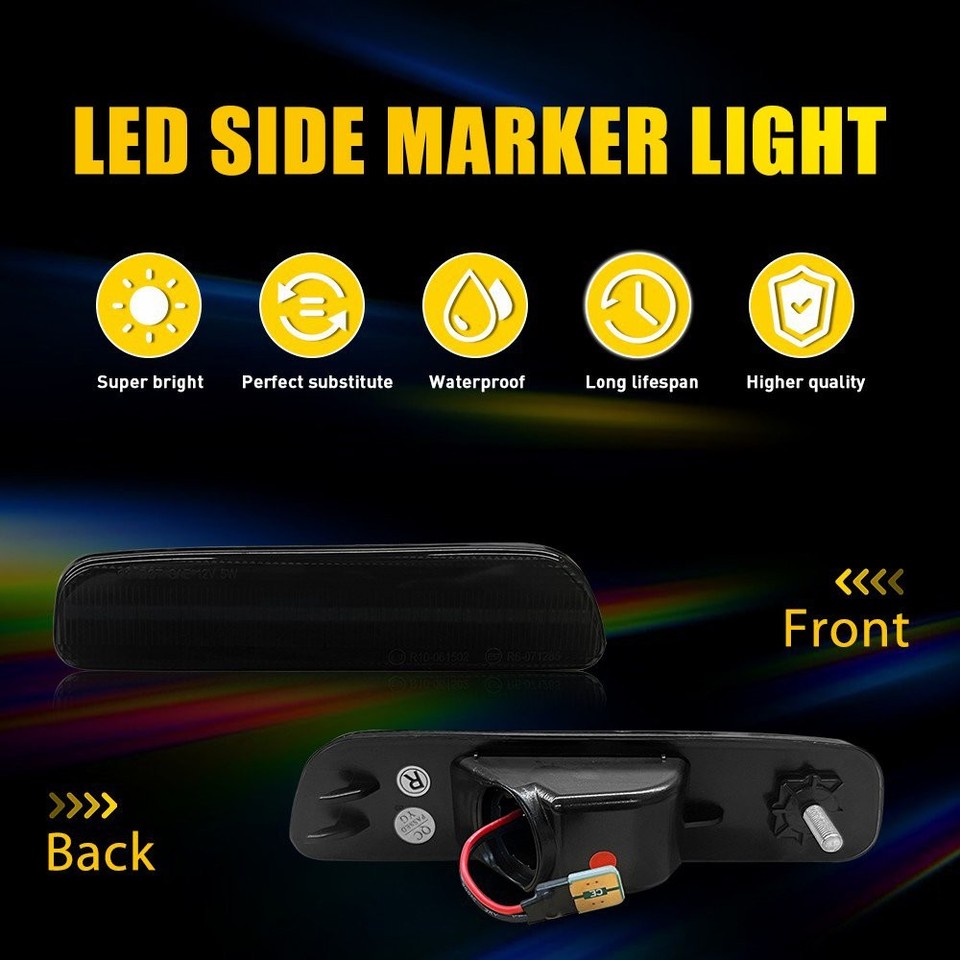 LED Front Rear Marker Side Turn Signal Light Parking Fit 2001 -2005 ...