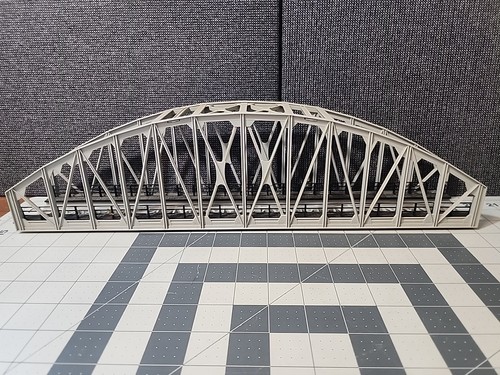 Atlas HO Scale 1:87 Gauge #887 Curved Chord Truss Bridge Incomplete | eBay