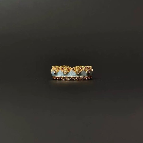 Vintage New Style Enamel Drip Open Band Ring - Retro Delicate Statement ...