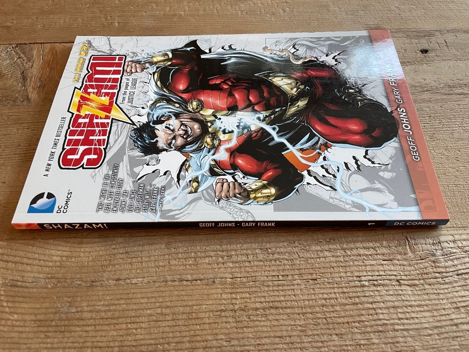Shazam! The New 52 Graphic Novel NM 2013 DC Comics Geoff Johns Gary ...