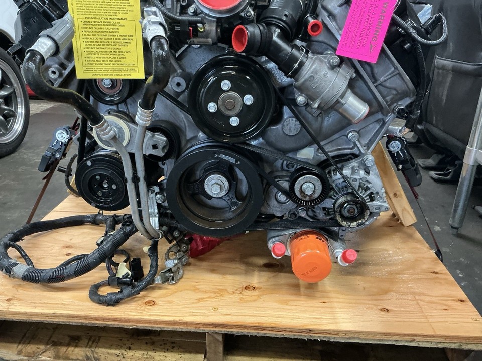 2013 FORD F150 5.0 COYOTE GEN 1 ENGINE COMPLETE 6R80 TRANSMISSION 2WD ...