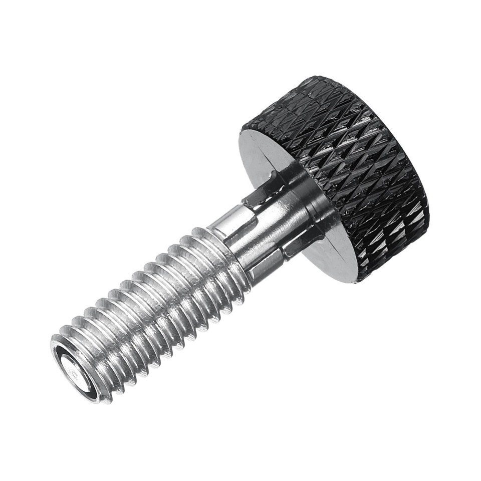 Spring Plunger M6x1 Thread Size Pin Dia. 3mm Stainless Steel Black ...