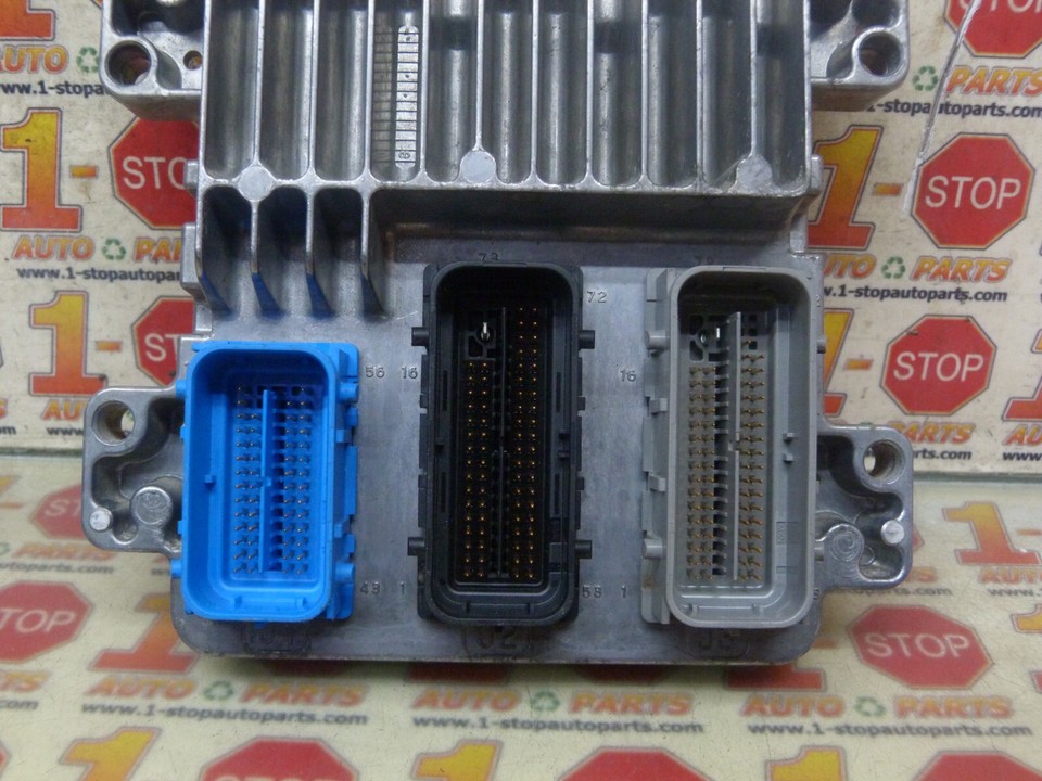 2006-2010 CHEVROLET MALIBU ENGINE COMPUTER MODULE ECU ECM 12607096 YTCK ...