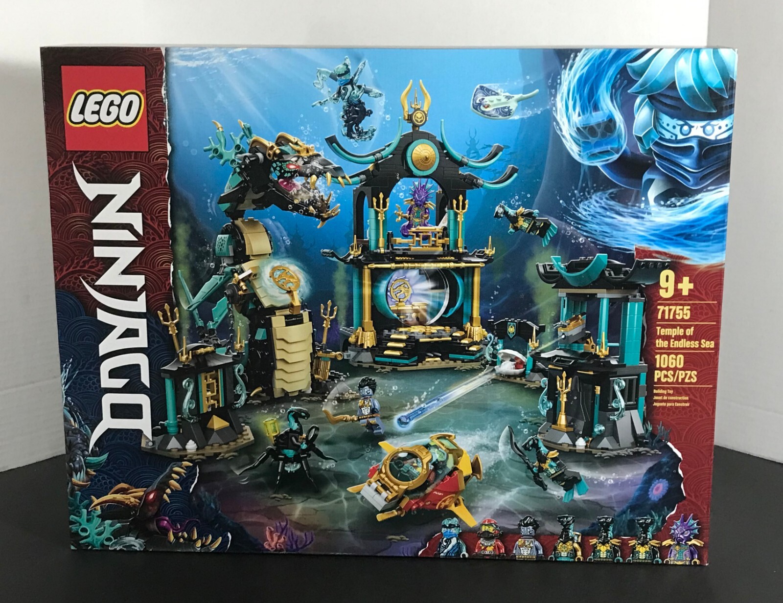 LEGO Ninjago TEMPLE OF THE ENDLESS SEA 71755 Kai Nya Wojira Seabound ...