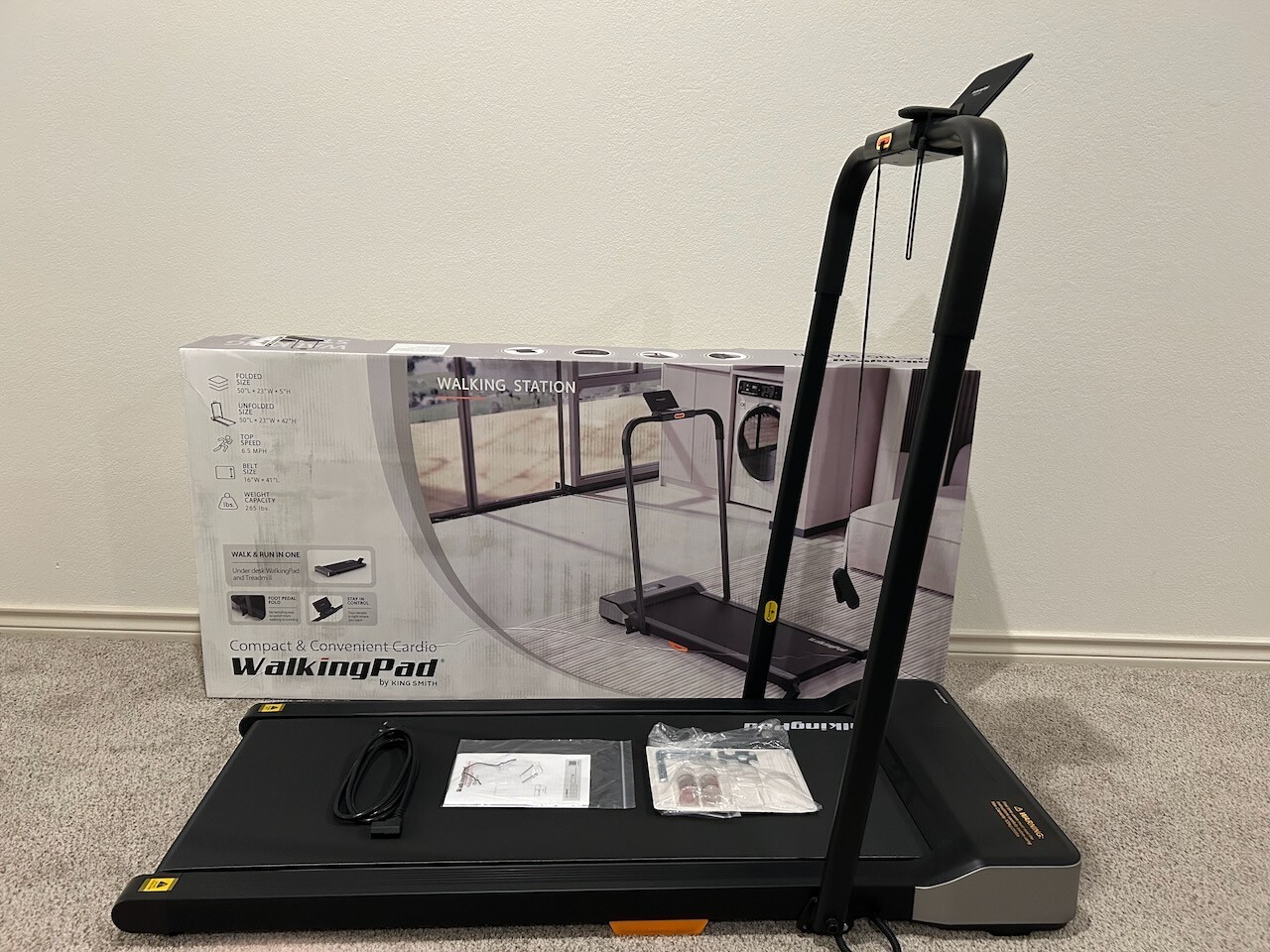 KingSmith WalkingPad Walking Station Compact Treadmill Foldable ...