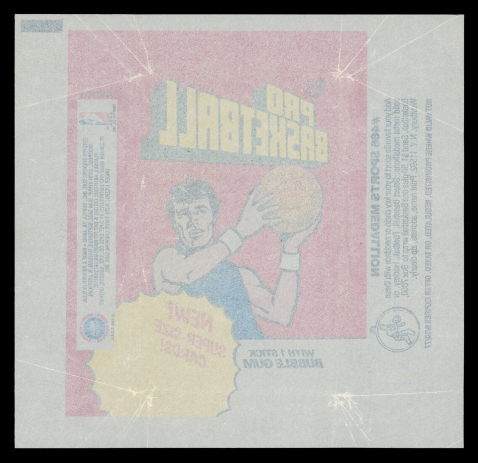 1976-77 Topps Pro Basketball: Wax Paper Wrapper *GMCARDS* | eBay